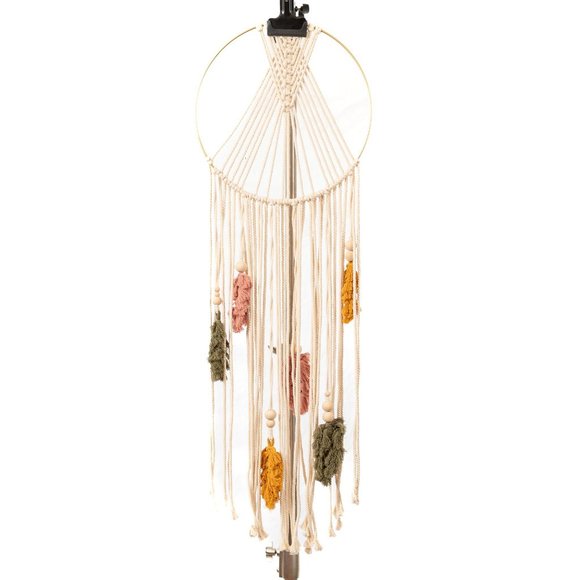 Handmade | Wall Decor | Handmade Macrame Dream Catcher Boho Feathers ...